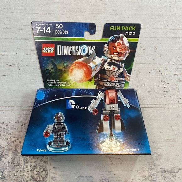 Lego | Other | Lego Dimensions Fun Pack Dc Comics Cyborg Cyberguard ...